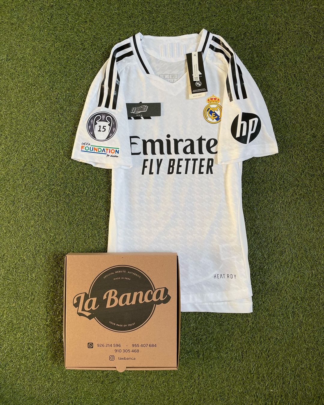 Real Madrid Local 24-25 Version Jugador – La Banca Project